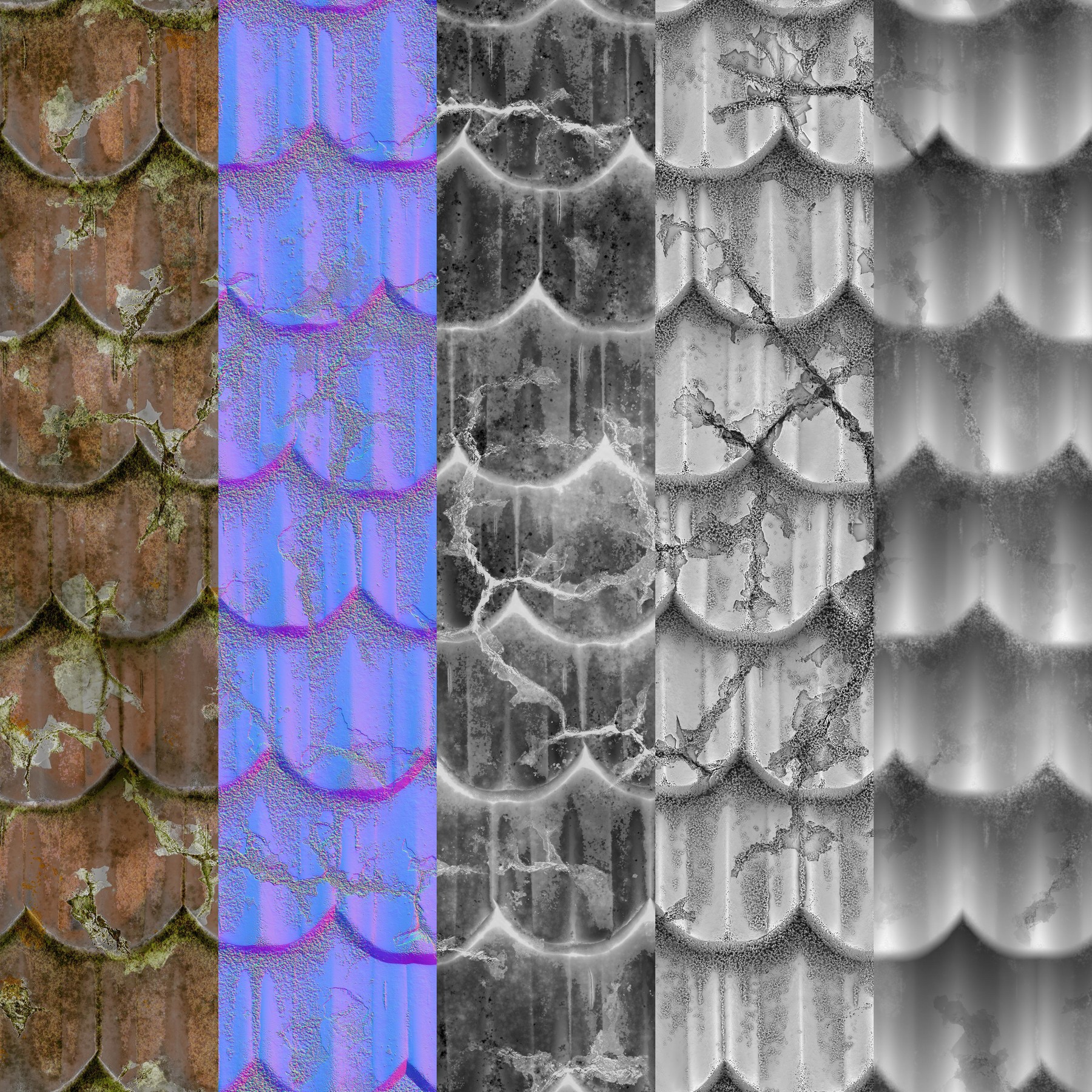 ArtStation - 136. Roof#19 | Game Assets