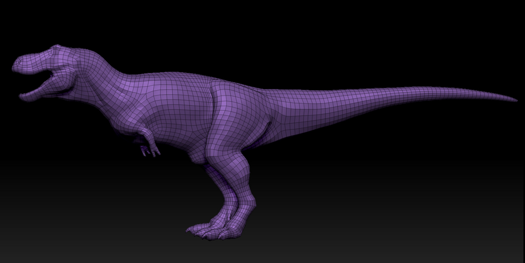 ArtStation - T-Rex Base Mesh OBJ | Resources