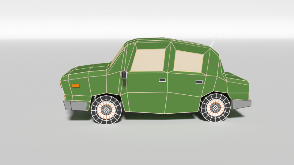 ArtStation - Low Poly Cartoon City Cars Collection | Resources