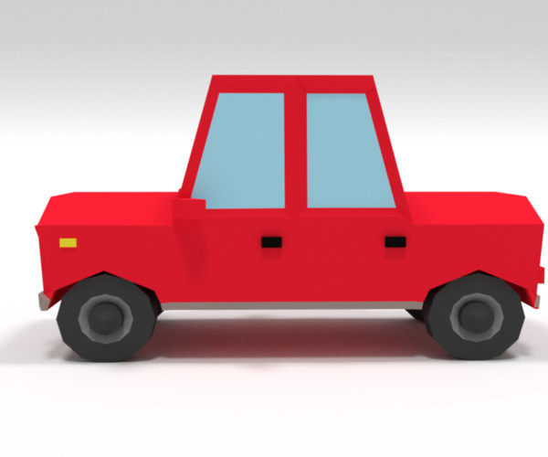 ArtStation - Low Poly Cartoon City Cars Collection | Resources
