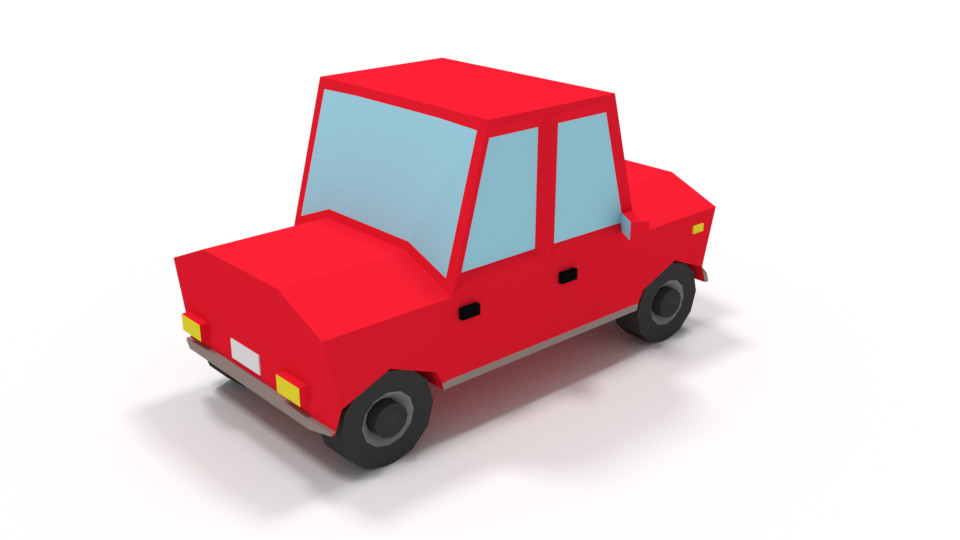 ArtStation - Low Poly Cartoon City Cars Collection | Resources