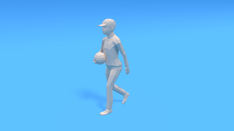 ArtStation - Low Poly Kids Collection | Resources