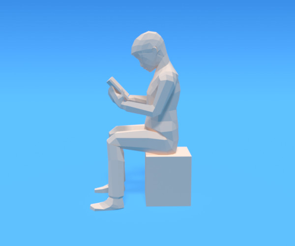 ArtStation - Low Poly Kids Collection | Game Assets