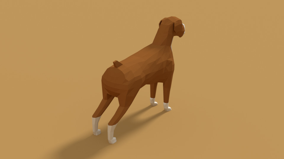 ArtStation - Low Poly Cartoon Dog Pack 3D Model Collection | Resources