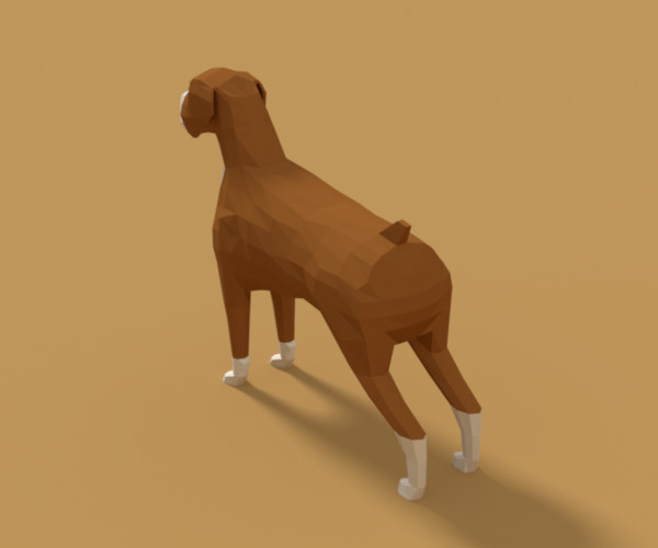 ArtStation - Low Poly Cartoon Dog Pack 3D Model Collection | Resources