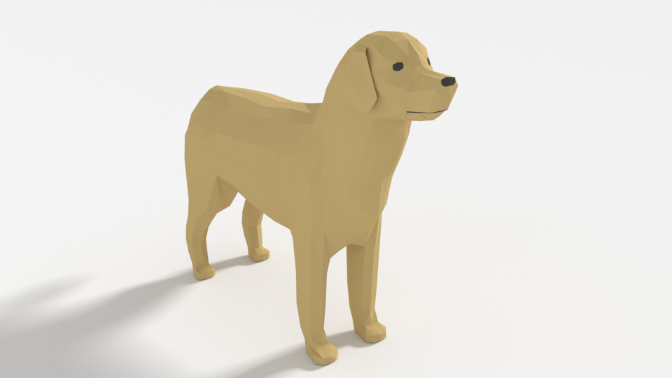 ArtStation - Low Poly Cartoon Dog Pack 3D Model Collection | Resources
