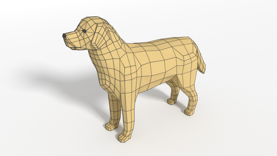 ArtStation - Low Poly Cartoon Dog Pack 3D Model Collection | Resources