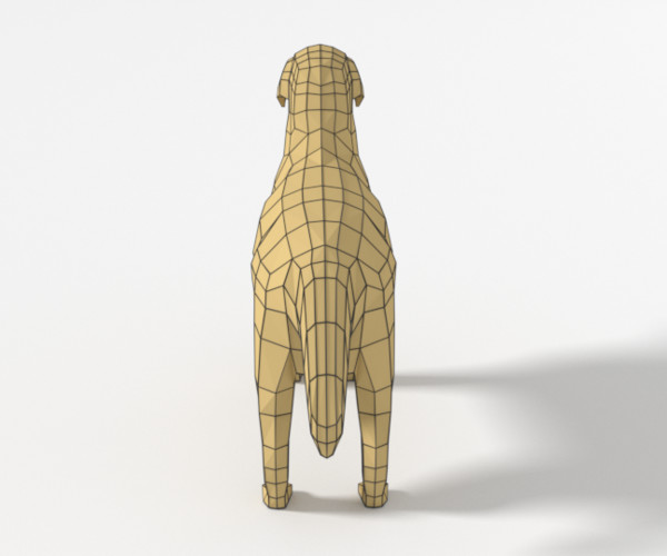 ArtStation - Low Poly Cartoon Dog Pack 3D Model Collection | Resources