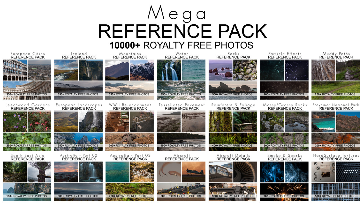 ArtStation - Mega Reference Pack - 10,000+ Royalty Free Photos | Resources