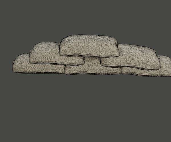 ArtStation - SandBags Pack1 | Resources