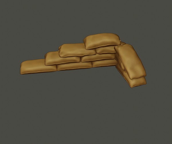 ArtStation - SandBags Pack1 | Resources