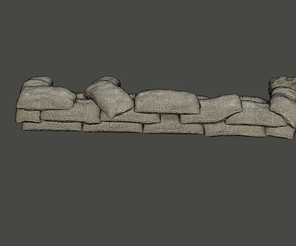 ArtStation - SandBags Pack1 | Resources