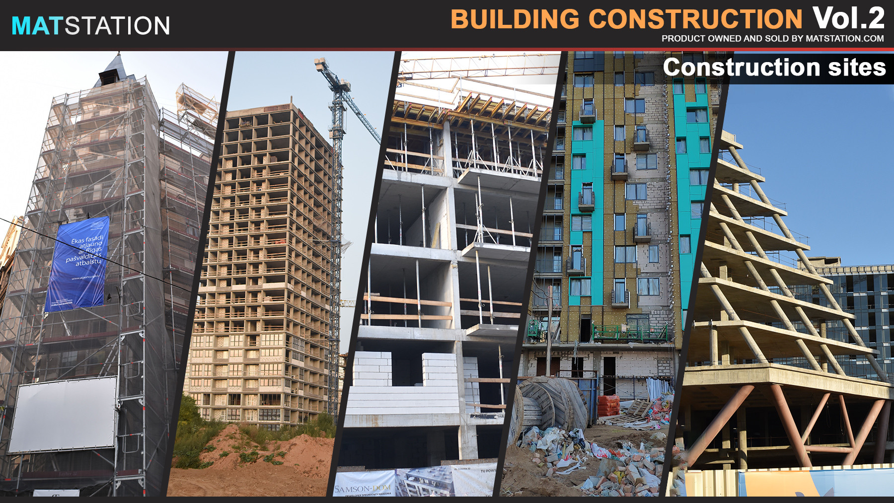 ArtStation - Photo Pack - Building Construction - Vol.2 | Resources