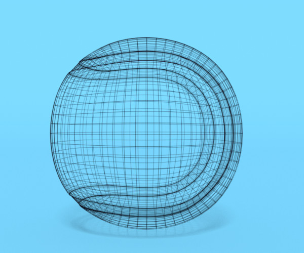 ArtStation - Low Poly Cartoon Tennis Ball | Resources