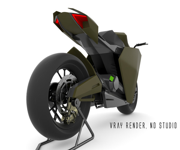 ArtStation - Ducati Zero electric motorcycle concept | Resources