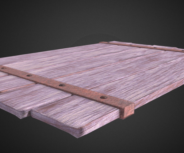 ArtStation - Wood board model | Resources
