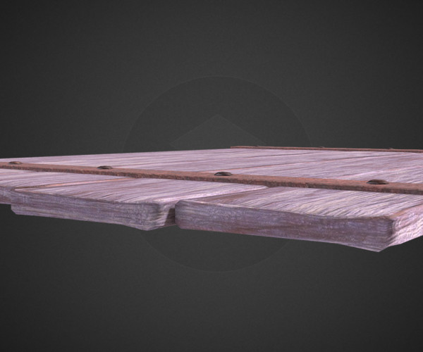 ArtStation - Wood board model | Resources