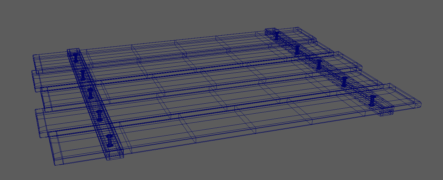ArtStation - Wood board model | Resources