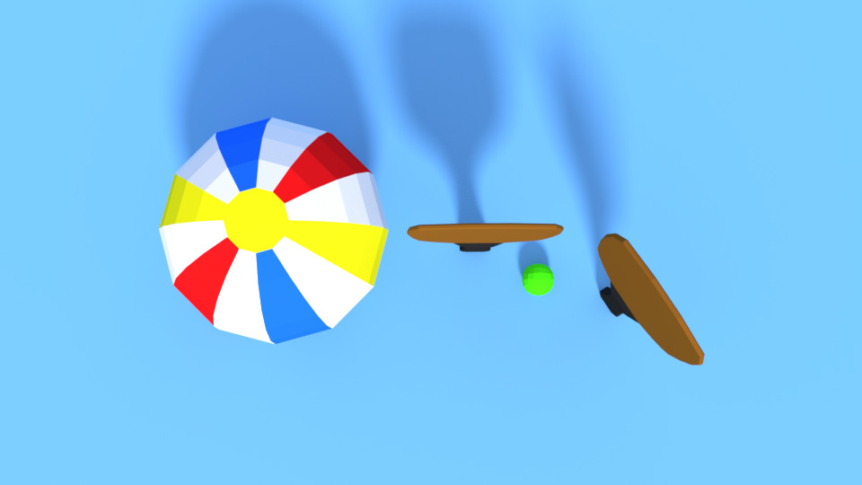 ArtStation - Low Poly Beach Items Pack Free | Resources