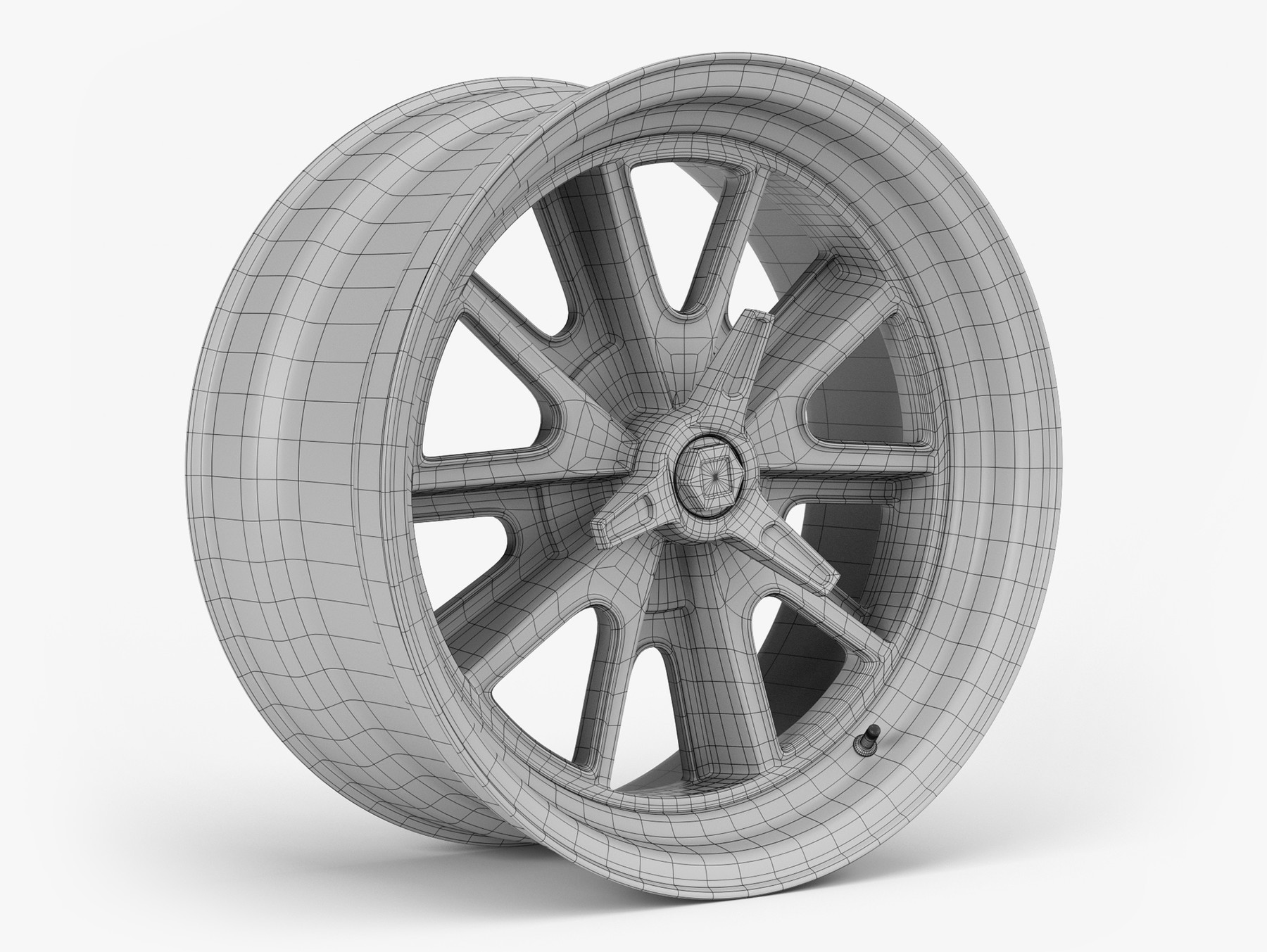 ArtStation - American Racing Heritage Wheel | Game Assets