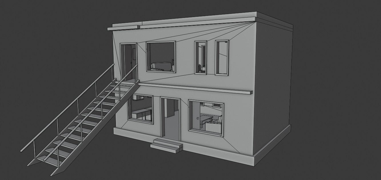 ArtStation - House 01 | Game Assets