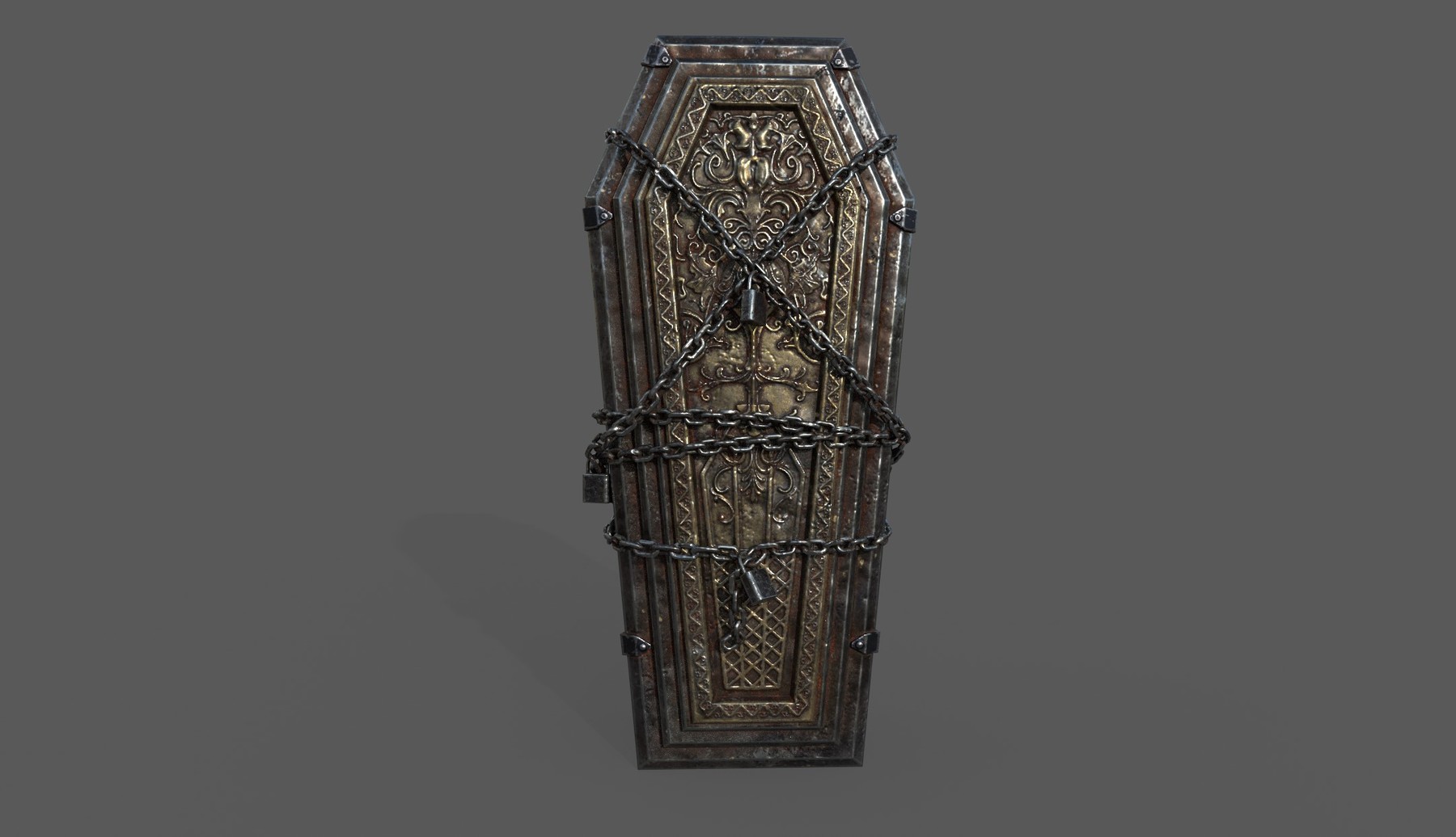 ArtStation - Bloodborne Style Coffin | Game Assets