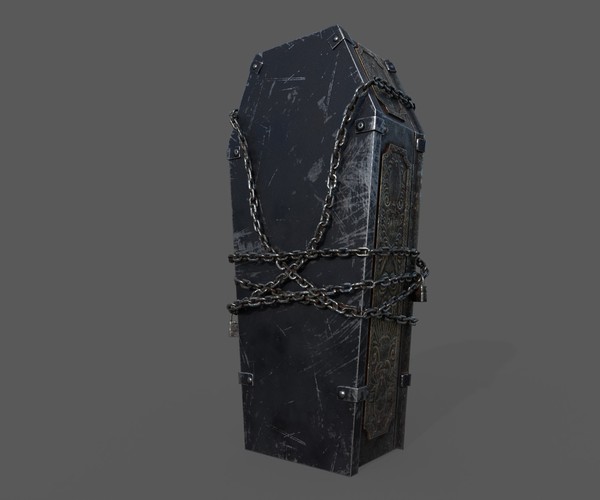 ArtStation - Bloodborne Style Coffin | Game Assets