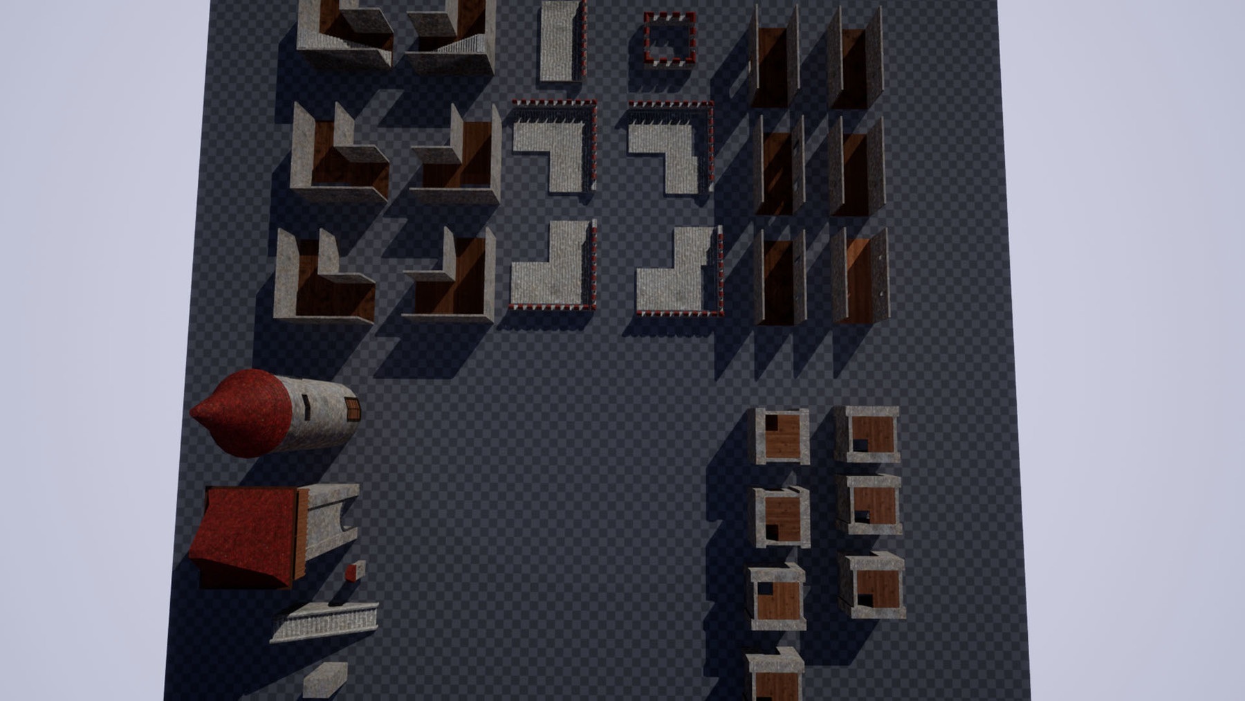 ArtStation - Modular Castle Pack (UNREAL ENGINE 4 PROEJCT!) | Game Assets