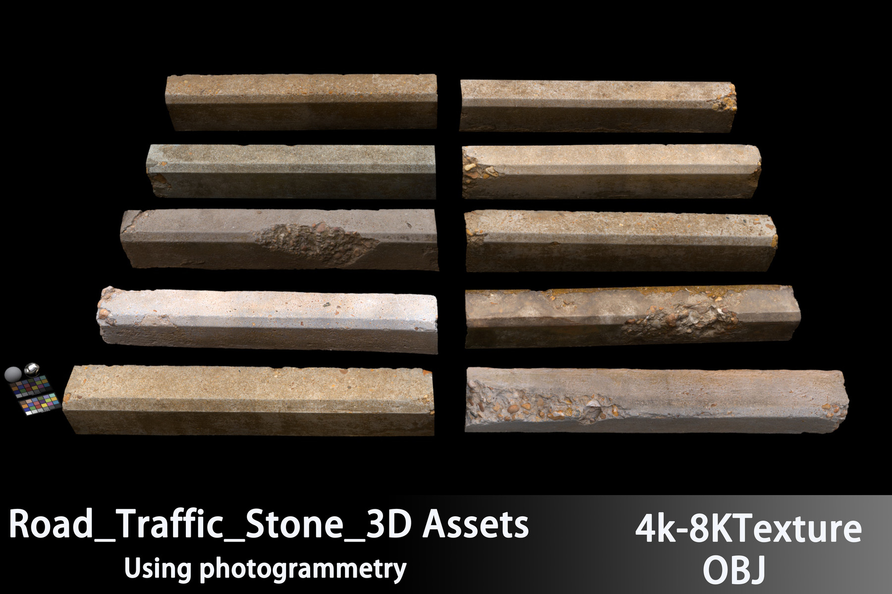 ArtStation - Road_Traffic_Stone_Photogrammetry | Resources