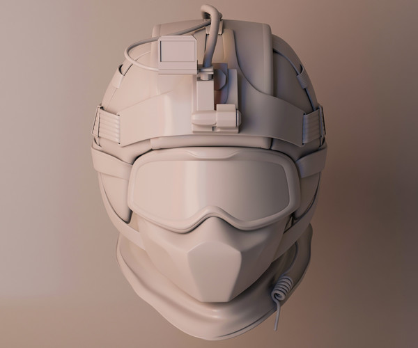 ArtStation - Tactical Helmet | Game Assets