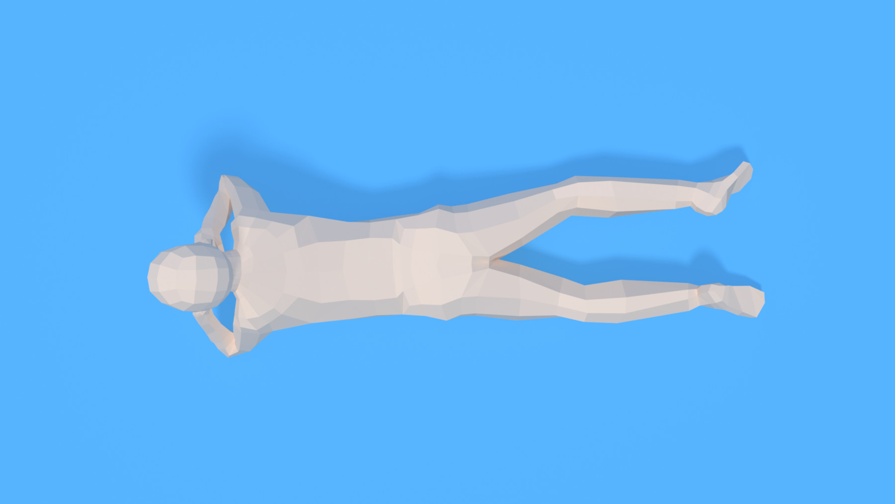 ArtStation - Low Poly Kid Laying Down | Resources