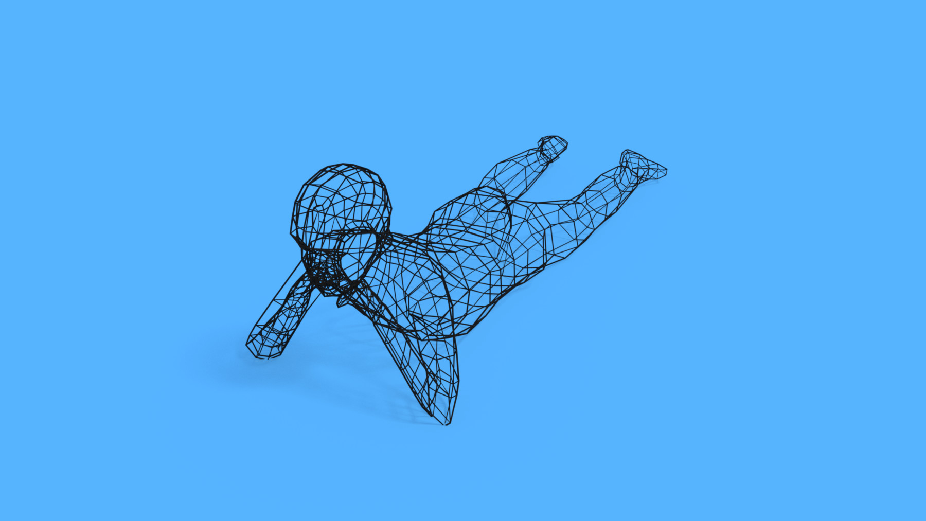 ArtStation - Low Poly Kid Laying Down | Resources