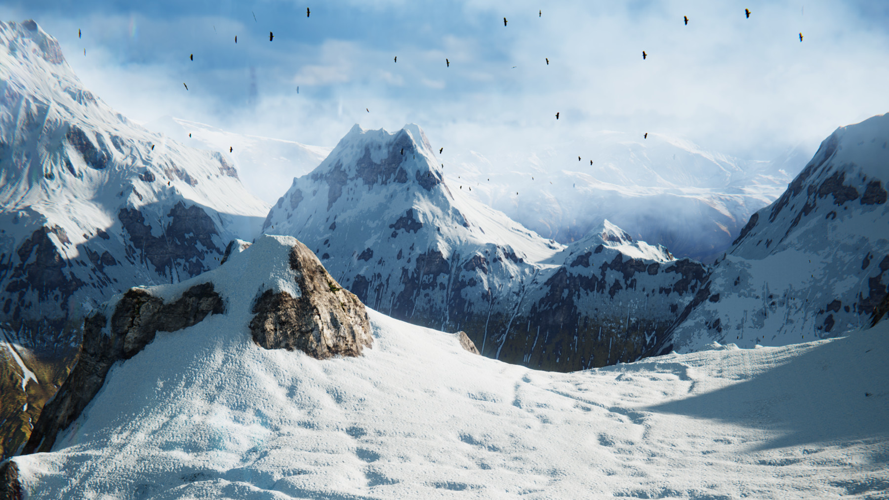 ArtStation - Mountain River Valley Environment - Unity 2017+ Project ...