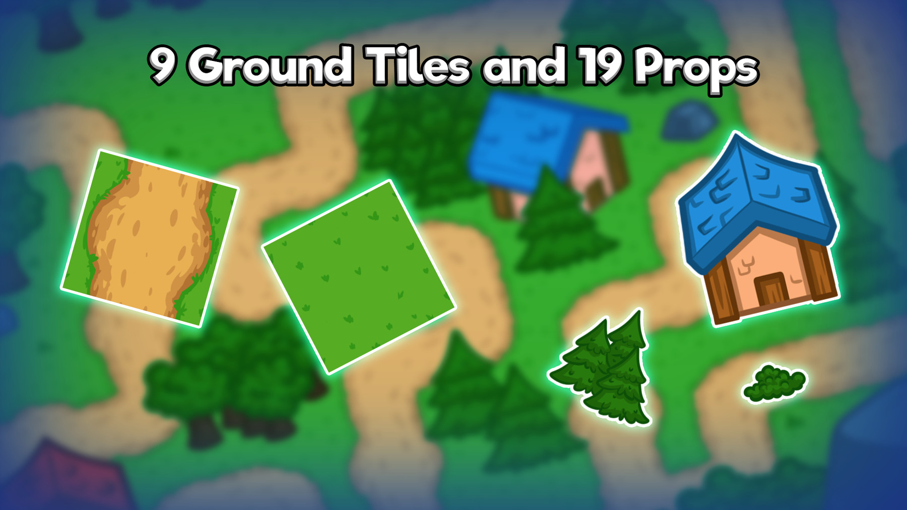 ArtStation - Cute RPG Map Builder | Game Assets