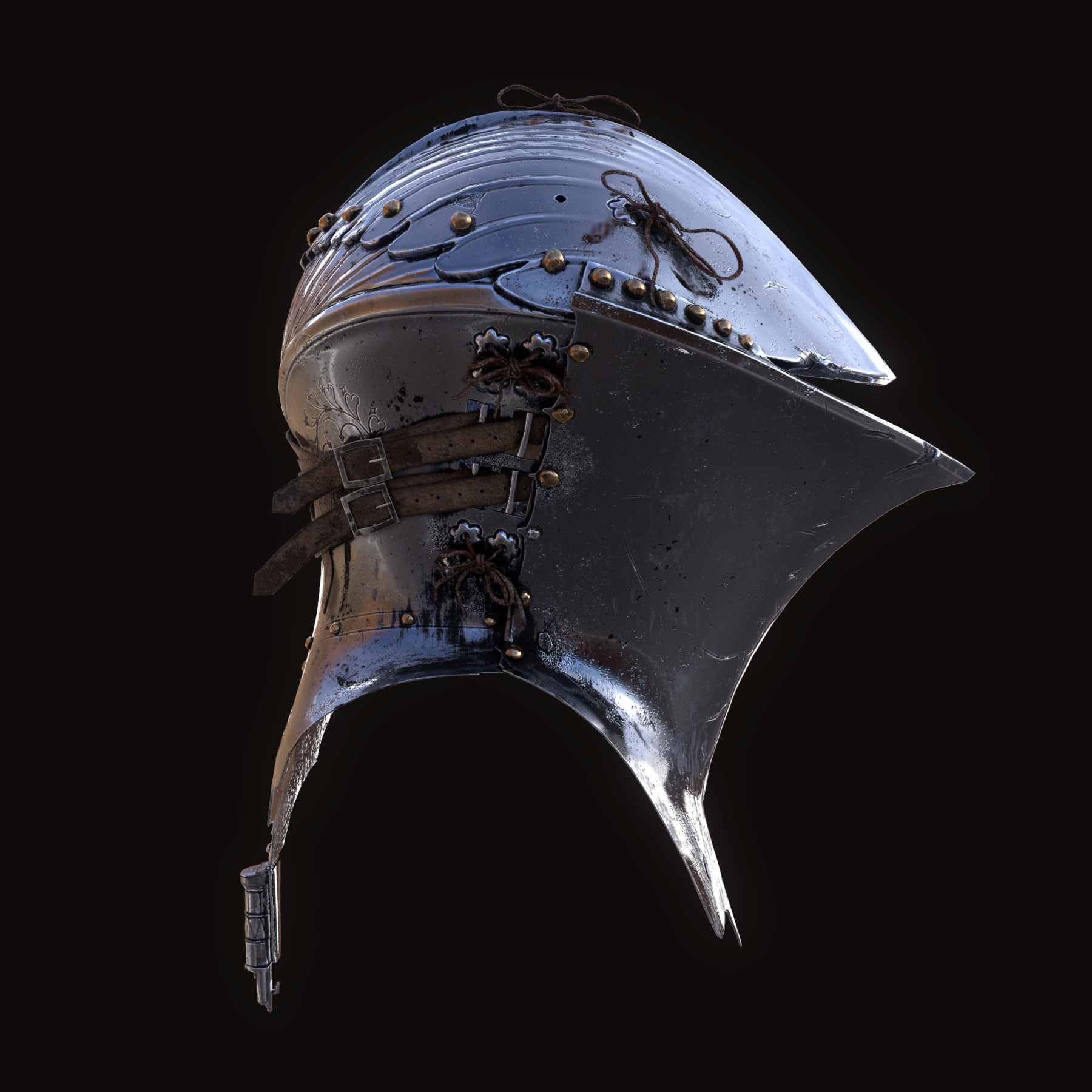 ArtStation - Stechhelm - REAL TIME / 3D Model / 4K Textures / ZTL + SPP ...