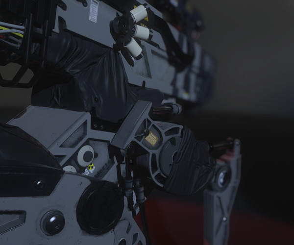 ArtStation - Keloid - Mecha Robotic War Unit | Game Assets