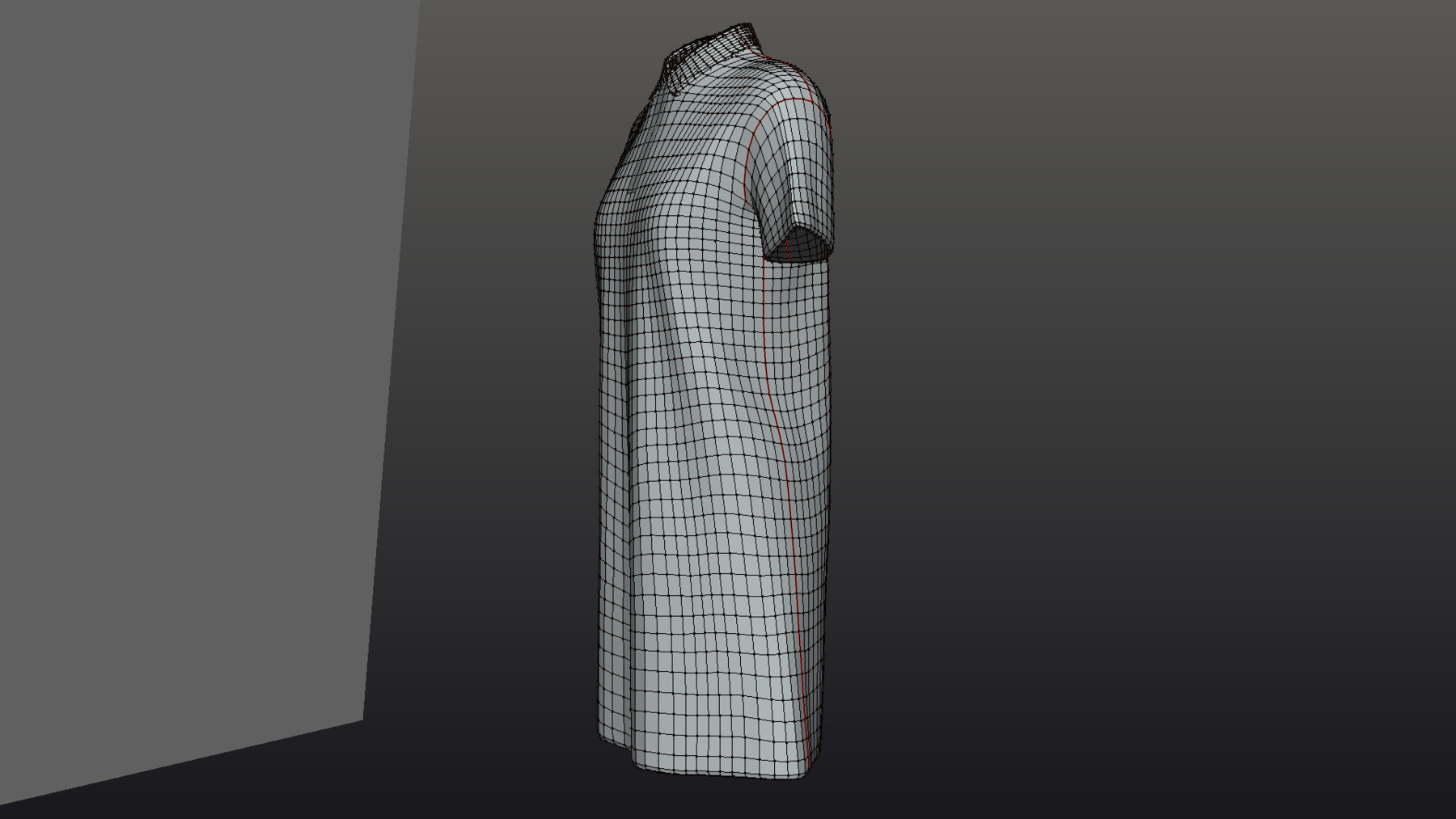 ArtStation - 3D Low Poly Shirt Dress | Resources
