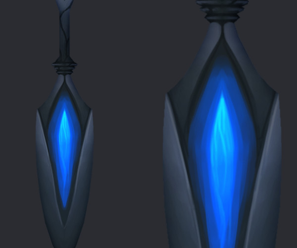 ArtStation - 2D Dark Fantasy Swords | Game Assets