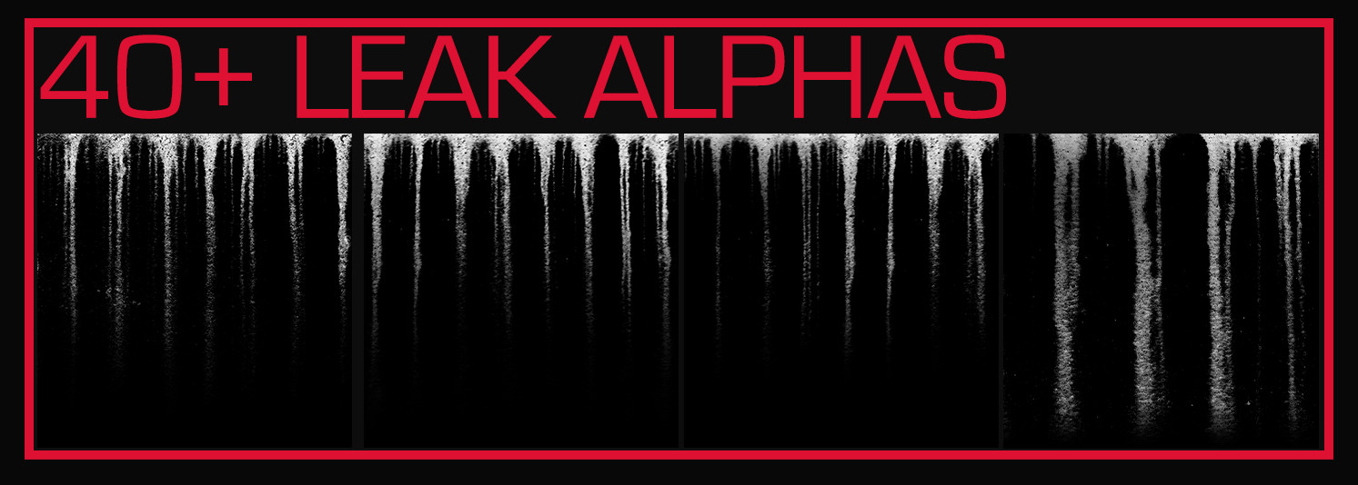 ArtStation - [Alphas] Leaks_01 & Source Photos | Resources