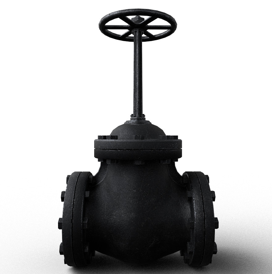 ArtStation - Big pipe check valve | Resources