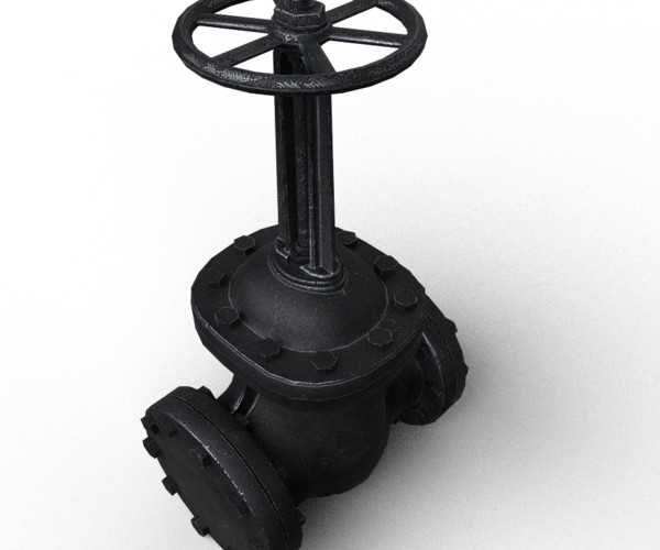 ArtStation - Big pipe check valve | Resources