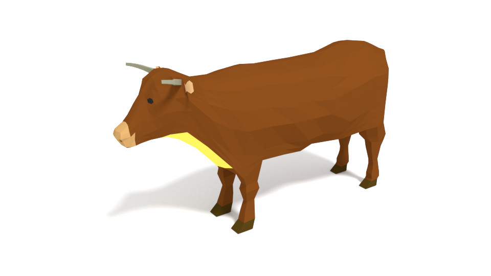 ArtStation - Low Poly Domestic Animals Collection | Resources