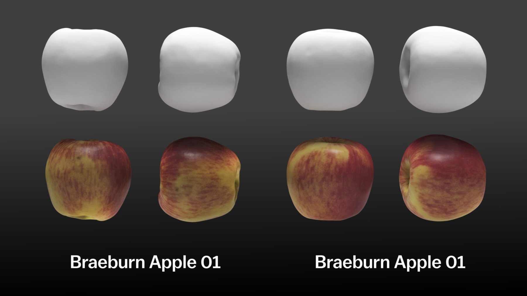 ArtStation - 3D Fruit Scans | Game Assets