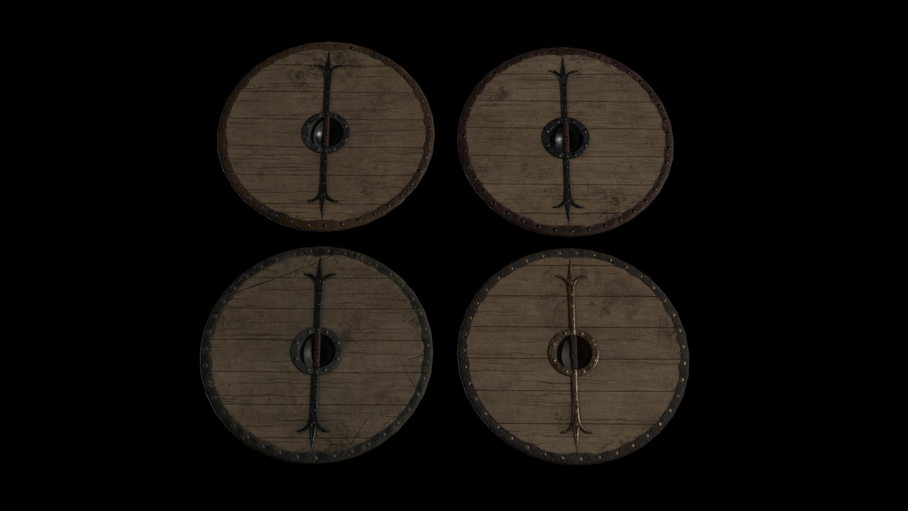ArtStation - Realistic Viking Weapons and Shields Bundle | Game Assets
