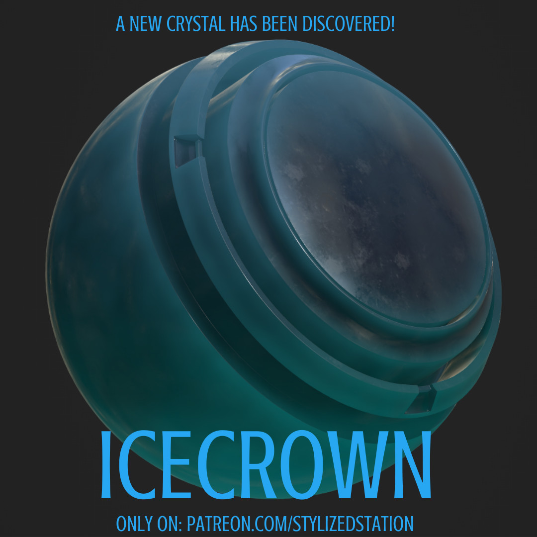 ArtStation - Stylized Energy Crystal Smart Material Bundle | Resources