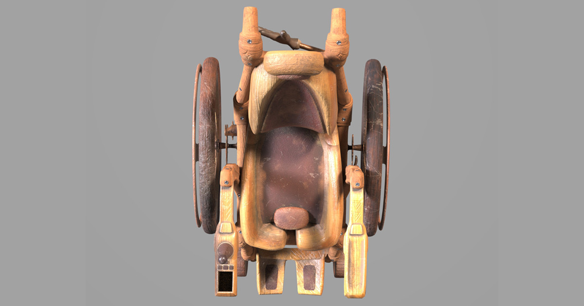 ArtStation - Animated Wheelchair | Resources