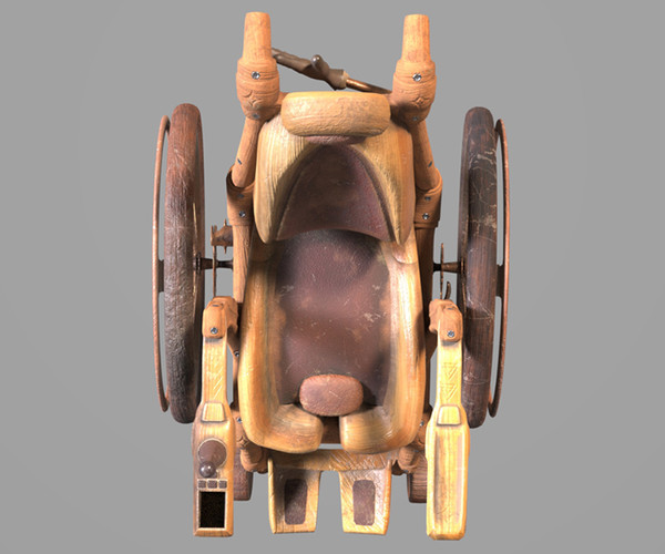 ArtStation - Animated Wheelchair | Resources