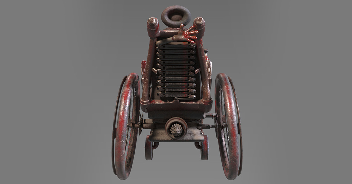 ArtStation - Animated Wheelchair | Resources