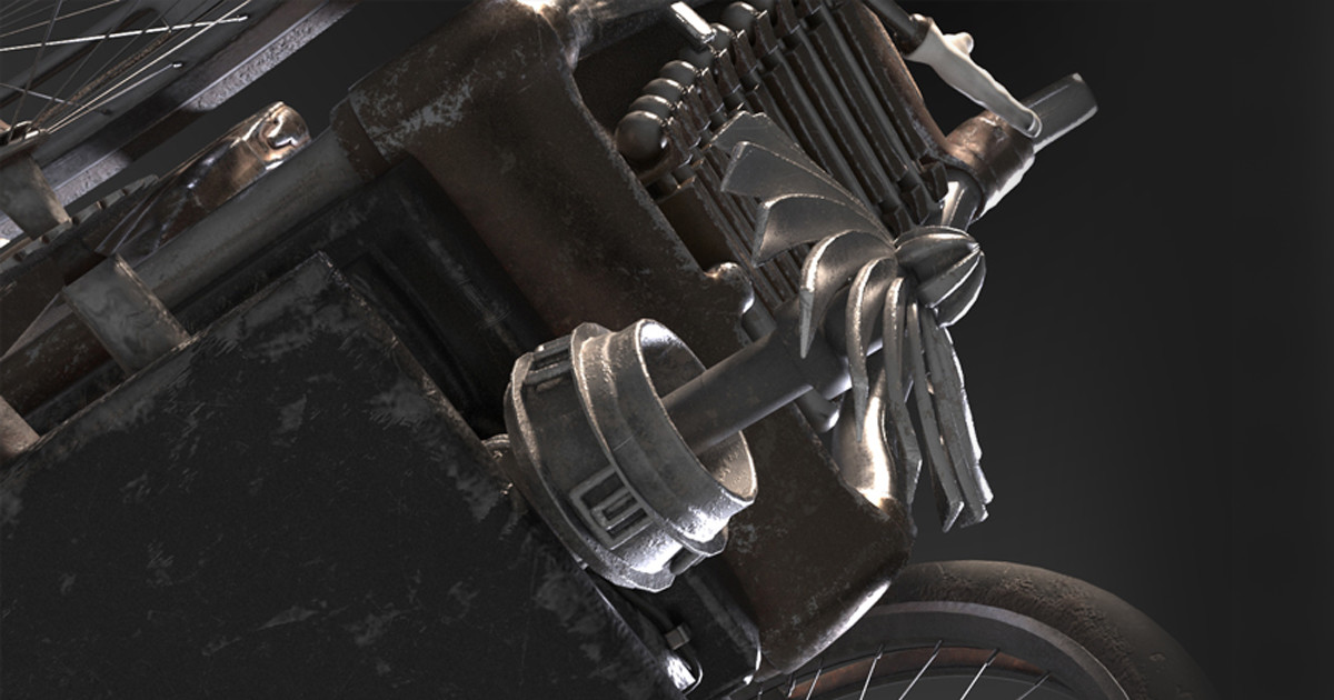 ArtStation - Animated Wheelchair | Resources