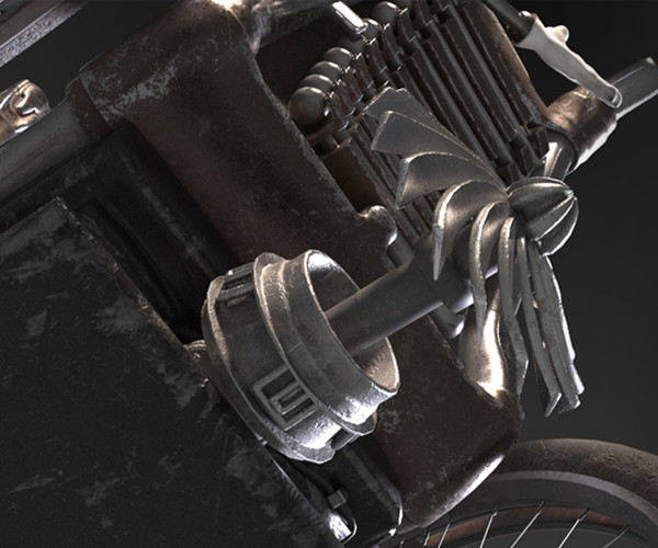 ArtStation - Animated Wheelchair | Resources